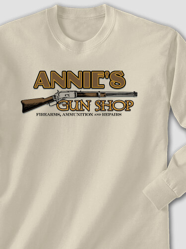 Personalized Gun Shop Shirt - Just Add Your Name