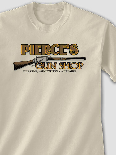 Personalized Gun Shop Shirt - Just Add Your Name