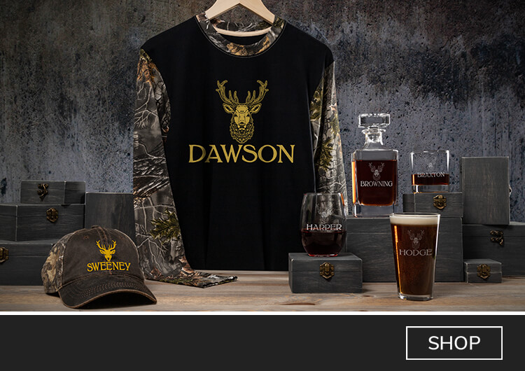 Old Stag design #864 personalized gifts just for you!